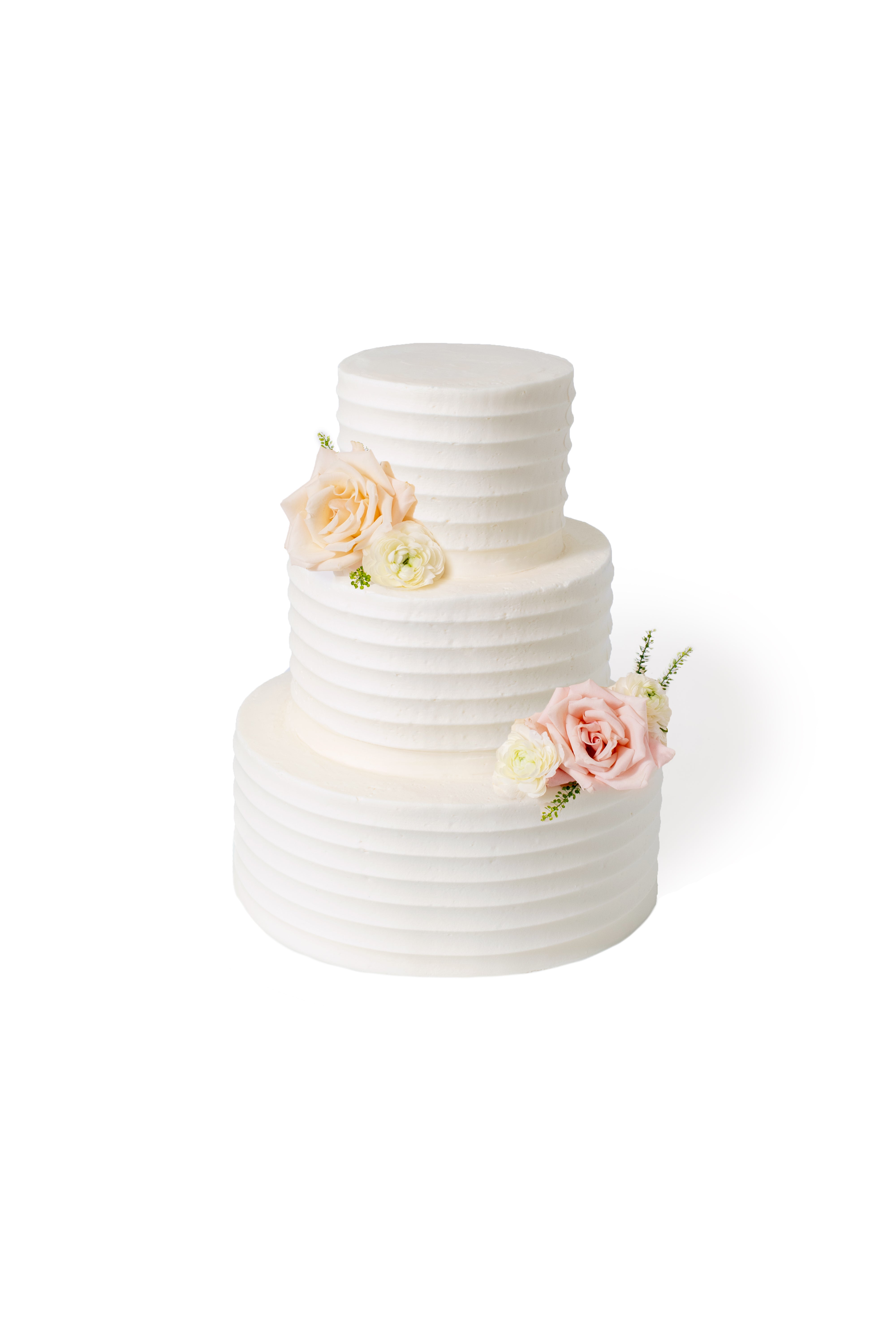 Horizontal Texture Wedding Cake – Bean Counter Bakery